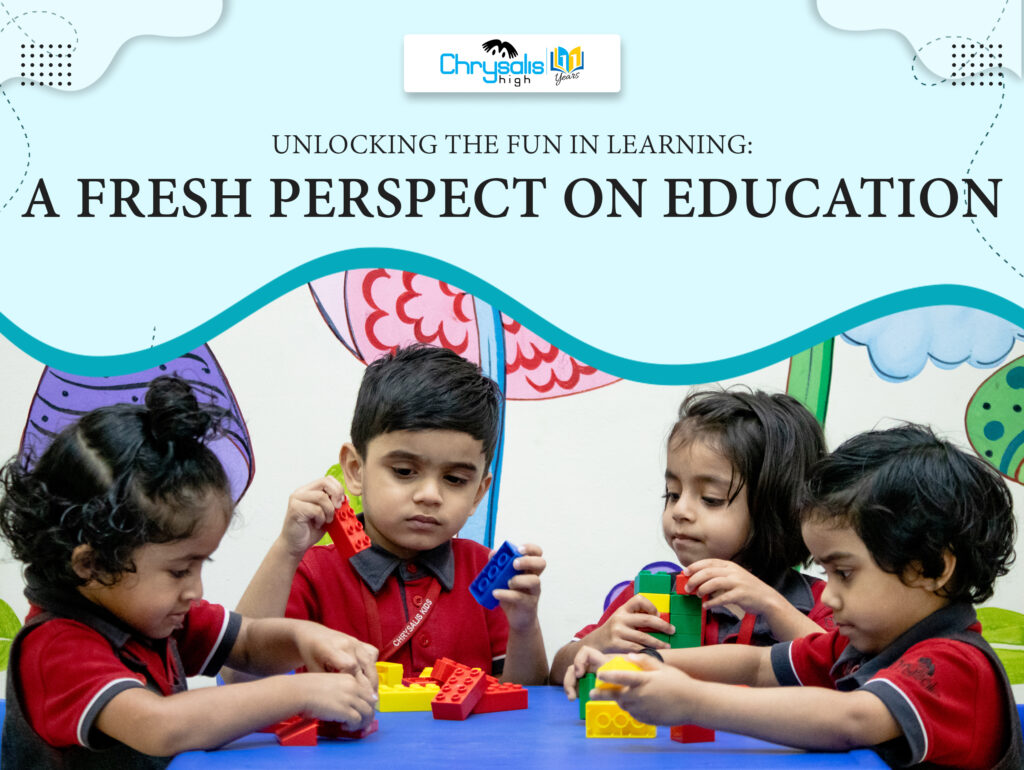 Unlocking the Fun in Learning: A Fresh Perspective on Education